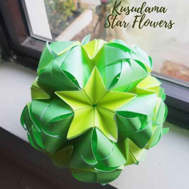 √ Cara Membuat Bunga Kusudama dari Origami - Tomo Jikan